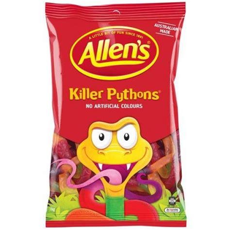 Allens Killer Pythons Allens Box Confectionery World