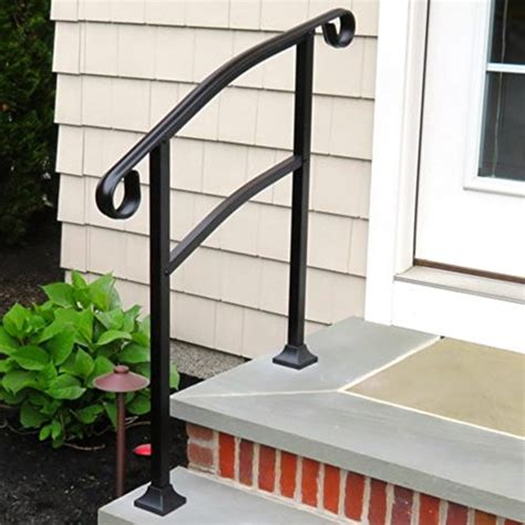 Porch Hand Rails Designs Kits And More Porch Handrails Handrails For Concrete Steps Porch