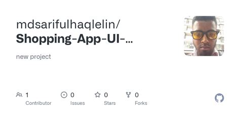 Github Mdsarifulhaqlelinshopping App Ui Design In Flutter E
