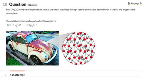 Solved 18 Question 3 Points E See Page 34 Rust Fe203