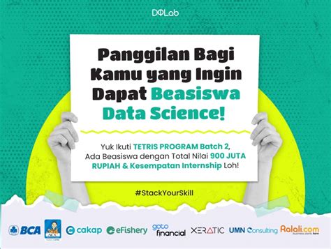 Kesempatan Beasiswa Data Science And Internship Join Tetr