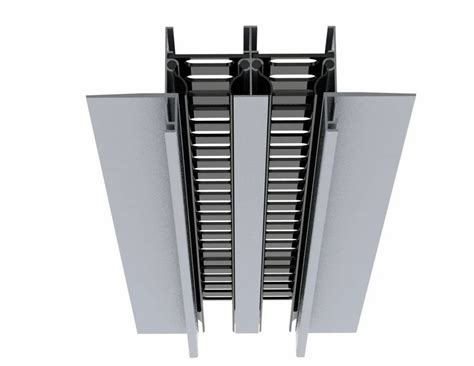 100 Mm Powder Coated 2 Slot Diffuser Hidden Type 1 For Industrial Shape Rectangle At ₹ 1650