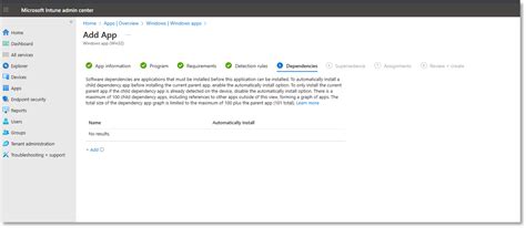 working with intune