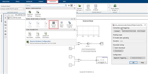 Signal Monitoring And Parameter Tuning Using Infineon Aurix Tc3x