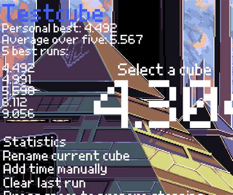 rubiks timer by sossinaydev