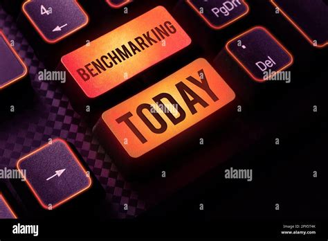 Conceptual Display Benchmarking Business Idea Evaluate Something By