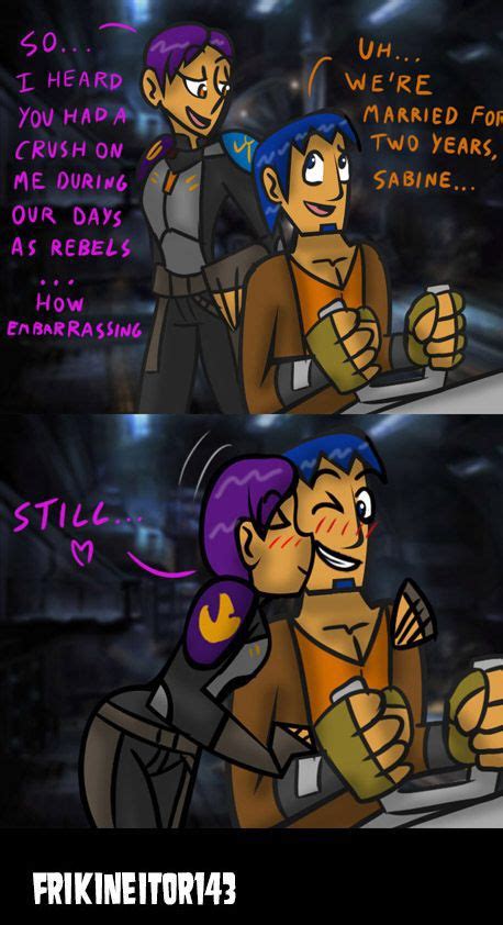 Ezra Bridger And Sabine Wren Fanart Sabine Wren X Ezra Bridger Star