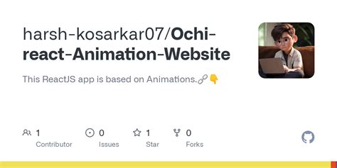 github harsh kosarkar07 ochi react animation website this reactjs