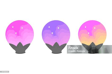 흰색 배경에 분리된 점을 위한 3개의 여러 가지 빛깔의 벡터 공 세트 0명에 대한 스톡 벡터 아트 및 기타 이미지 0명 개념 개체 그룹 Istock