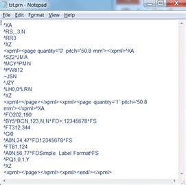 标签打印软件与内嵌式打印机代码