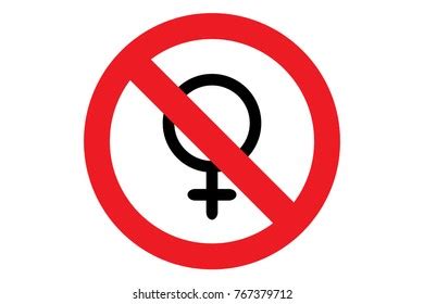 No Sex Sign Stock Vector Royalty Free Shutterstock