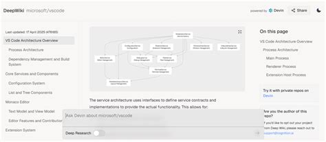 DeepWiki - AI驱动的Github知识库 - 汇智网