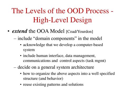 ppt object oriented design powerpoint presentation free download