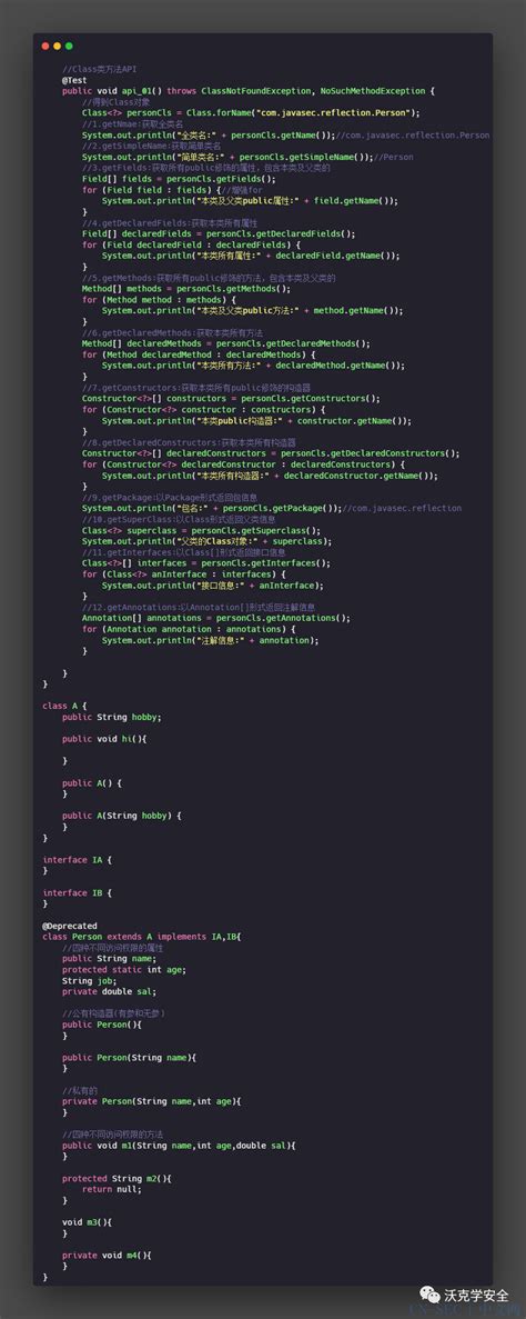 java安全 基础篇：反射机制之常见reflectionapi使用 cn sec 中文网