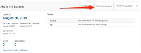 Scheduling Data In Data And Insights Data And Insights Client Center