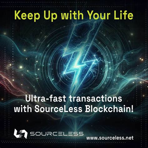 sourceless on linkedin blockchaintechnology transactionspeed
