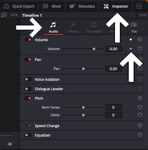 How To Fade Audio In DaVinci Resolve Ways