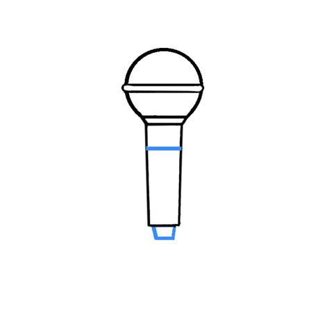 How To Draw A Microphone Step By Step Easy Drawing Guides Drawing Howtos