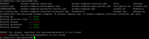 Docker Install Build · Issue 4636 · Geonodegeonode · Github