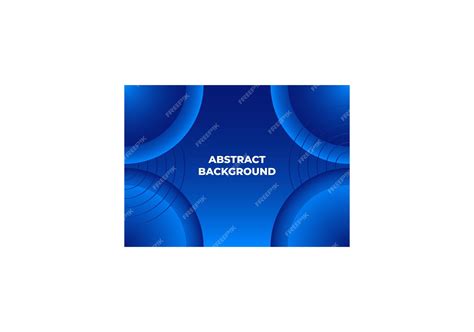 Premium Vector Modern Landscape Banner Slanted Circle Blue And White Business Company