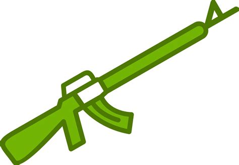Assault Rifle Vector Icon 18816699 Vector Art At Vecteezy