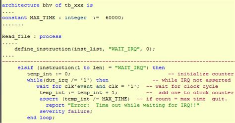 Vhdl Test Bench For Fpgaasic Verification Vhdl Test Bench Usage Tips