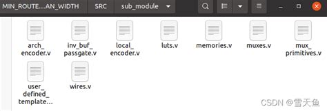 Openfpga系列（五）fpga Verilog之fabric 网表组织结构 Fpga输入网表数据结构 Csdn博客