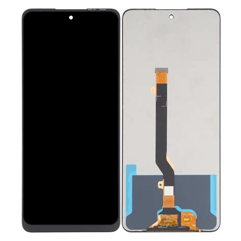 Lcd With Touch Screen For Tecno Camon White By Maxbhi Com