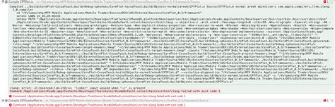 Core Plot Coreplot Failed To Build In Xcode 44 Stack Overflow