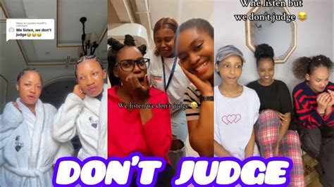 We Listen We Don't Judge Trending Challenge#viraltiktok #trending #challenge #funnyvideo # ...