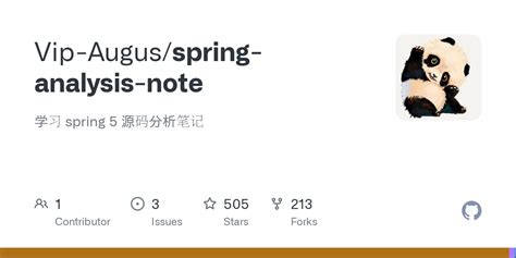 Github Vip Augus Spring Analysis Note Spring
