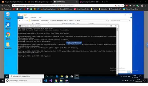 Creando Un Modulo Para Odoo