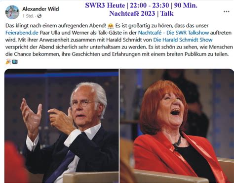 Ulla Und Werner Als Talk Gäste