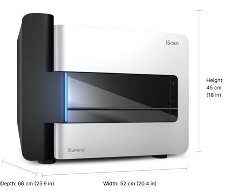 Iscan 시스템 Illumina Beadchips용 혁신적인 어레이 스캐너