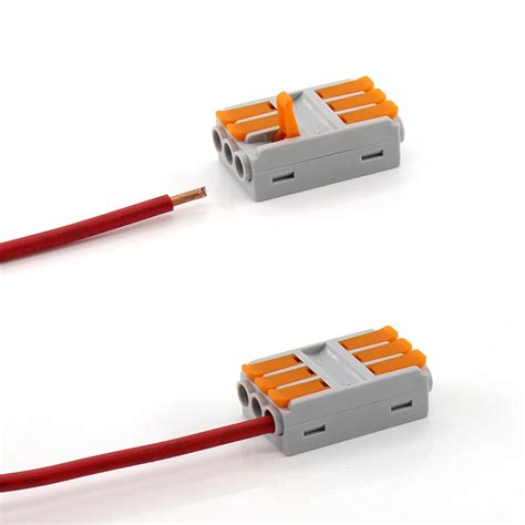 «quick Docking Electrical Wire Connectors Push In Conductor Terminal
