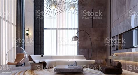 3d 렌더링 3d 그림 인테리어 장면 및 모형 거실 인테리어 현대 콘크리트 벽난로 인테리어 디자이너에 대한 스톡 사진 및 기타 이미지 인테리어 디자이너 단일 이미지