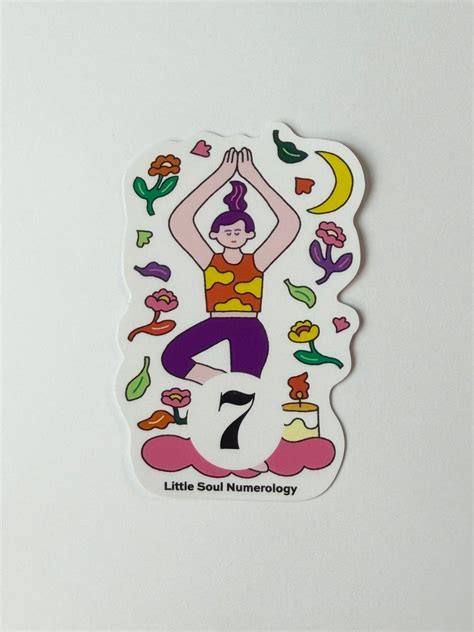 シール7 魂ちゃんの数秘術Ⓡ