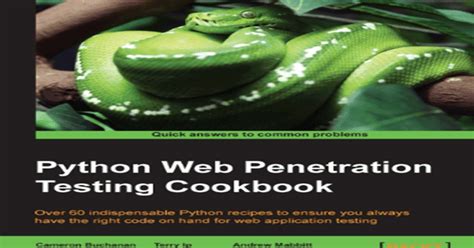 Python Web Penetration Testing Cookbook Page224