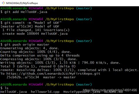 配置gitbash，使用github Csdn博客