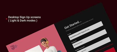 Saas Web Project Lightdark Modes On Behance