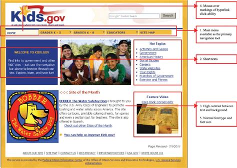 Example Of A Web Site That Represents All Conventional Web Design Download Scientific Diagram