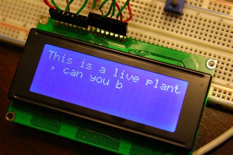 more arduino lcd php fun broken city lab
