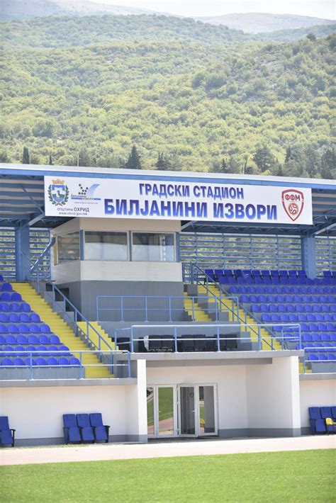 Изградбата на новата трибина на стадионот „Билјанини извори“ во завршна