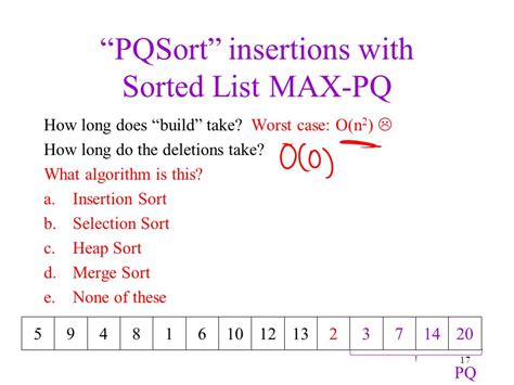 Cs221 Algorithms And Data Structures Lecture 35 Sorting Takes