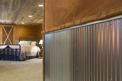 Corrugated Metal Accent Wall Wainscoting Styles Wainscoting Panels Diy Wainscoting