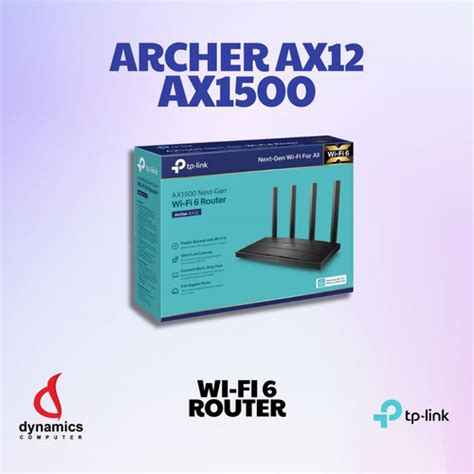 Jual Wi Fi Router Tp Link Archer Ax Ax Next Gen Wi Fi Router Kota Mataram Dynamics