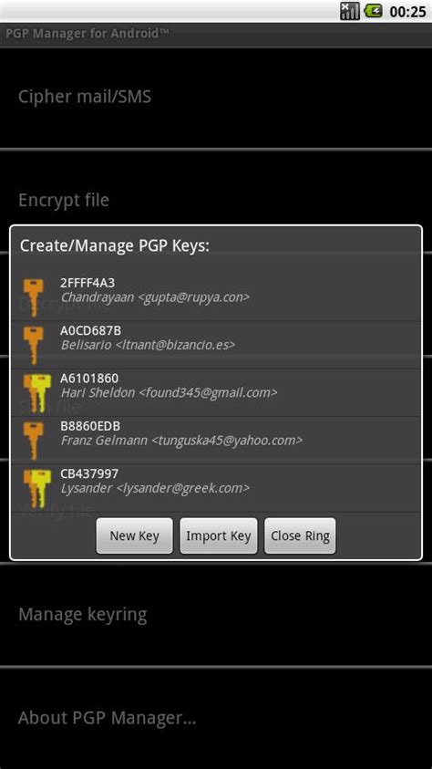 Скачать Openpgp Manager 144 для Android