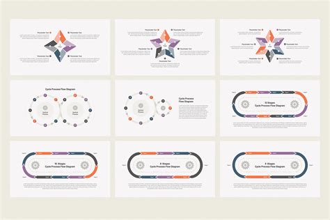 Cycle Process Flow Diagram Templates For PowerPoint Google Slides And Keynote HiSlide Io