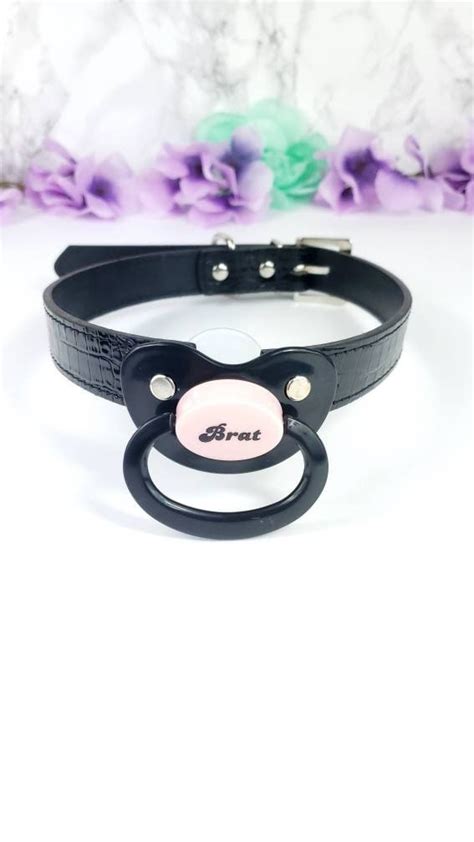 Brat Adult Pacifier Gag Perfect For Playful Defiance In Bdsm Vixen