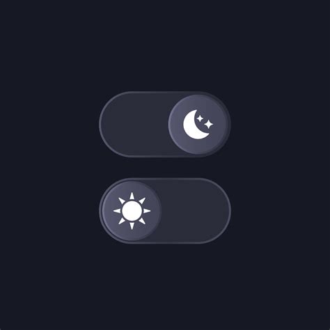 Dark Mode And Light Mode Vector Design 12507830 Vector Art At Vecteezy